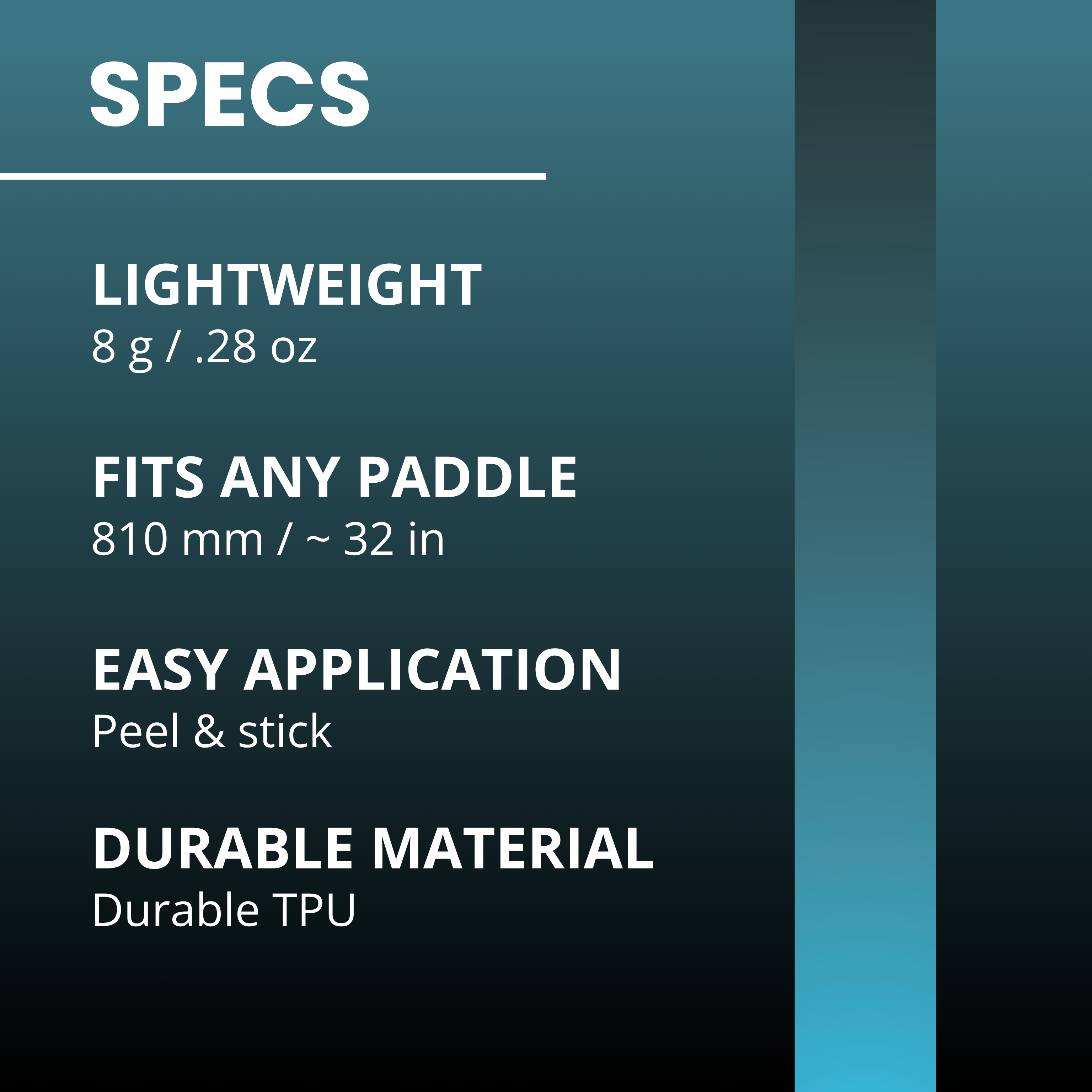 Pickleball Paddle Edge Tape - Protection Tape for Pickleball Paddles ...