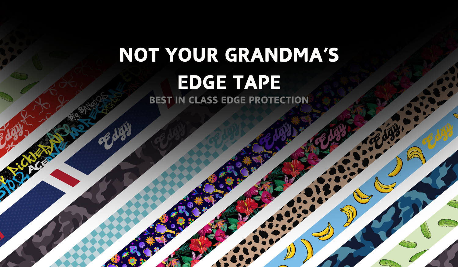 Pickleball Paddle Edge Tape - Protection Tape for Pickleball Paddles ...